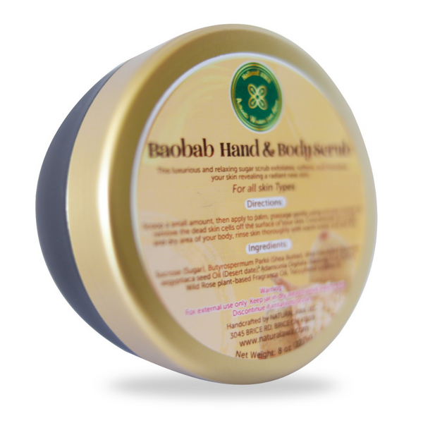 BAOBAB HAND AND BODY SCRUB - Natural AWA
