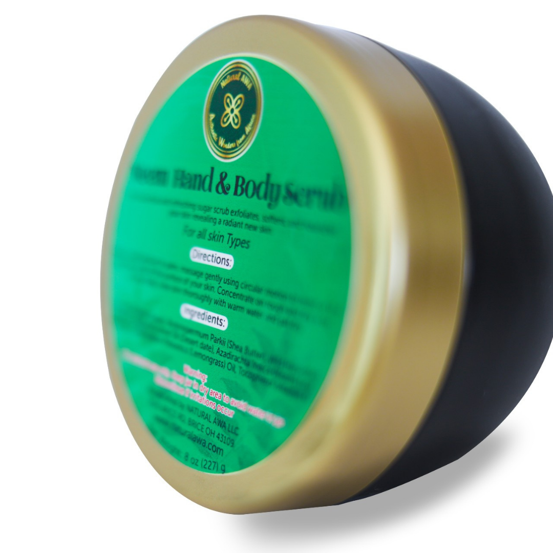 Shop Neem Hand and Body Scrub – Natural AWA